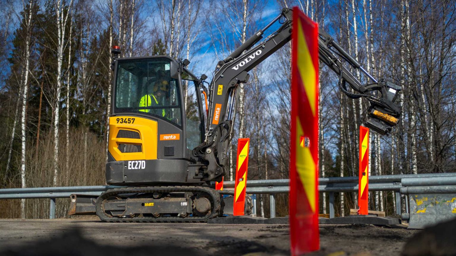 Vuokraa kaivinkone varusteineen - Renta Suomi